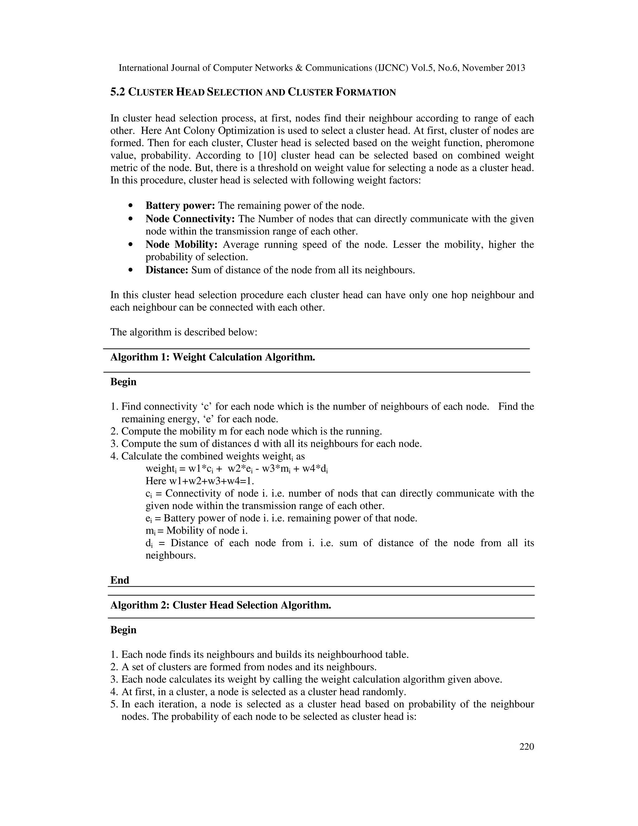 A Novel Hierarchical Ant Based Qos Aware Intelligent Routing Scheme For Manets Pdf Computer