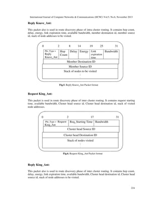 A novel hierarchical ant based qos aware intelligent routing scheme for manets | PDF | Computer ...