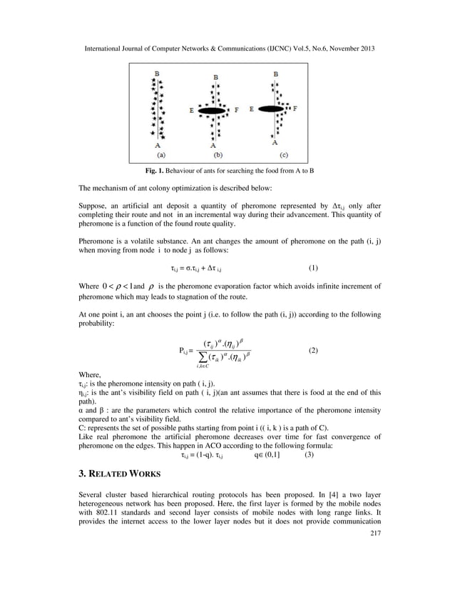 A Novel Hierarchical Ant Based Qos Aware Intelligent Routing Scheme For Manets Pdf Computer