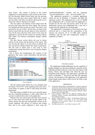 A Novel Method For Making Cut-Copy-Paste Operations Using Clipboard | PDF