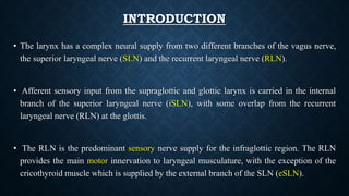 A novel methodology for assessing laryngeal and vagus nerve integrity ...