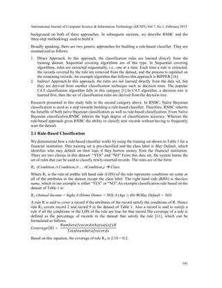 A novel methodology for constructing rule based naïve bayesian classifiers | PDF | Databases ...