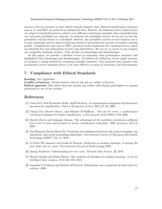 A Novel Performance Measure for Machine Learning Classification | PDF