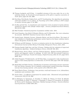 A Novel Performance Measure for Machine Learning Classification | PDF