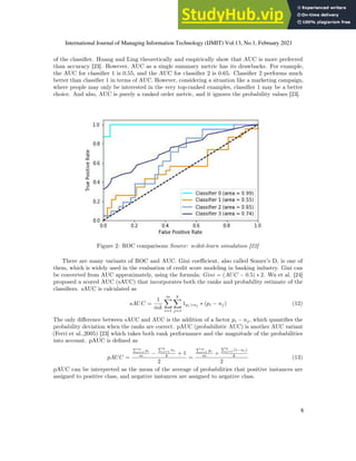 A Novel Performance Measure For Machine Learning Classification | PDF