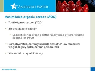 A Novel Saltwater AOC Assay for Optimizing Desalination R/O ...