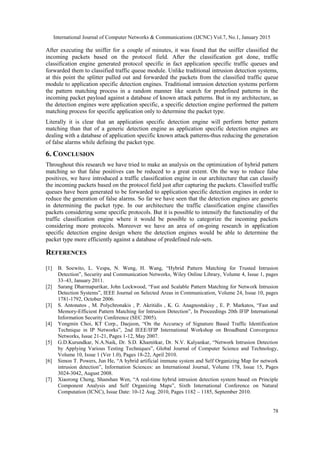 A novel signature based traffic classification engine to reduce false ...