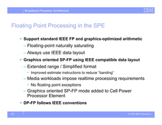 M. Gschwind, A novel SIMD architecture for the Cell heterogeneous chip multiprocessor | PPT