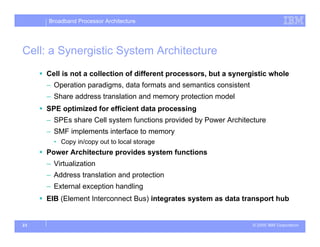 M. Gschwind, A novel SIMD architecture for the Cell heterogeneous chip multiprocessor | PPT
