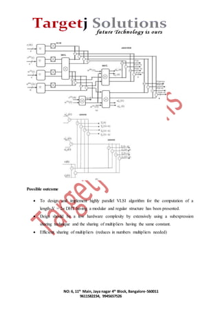 A novel vlsi dht algorithm for a highly | DOCX | Computing | Technology & Computing