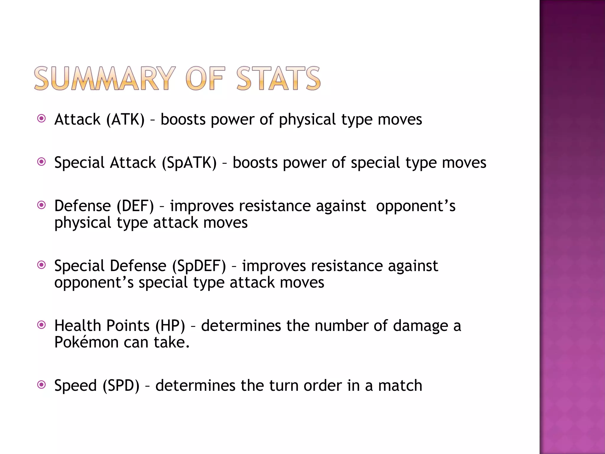 An overview about effort value points | PPT