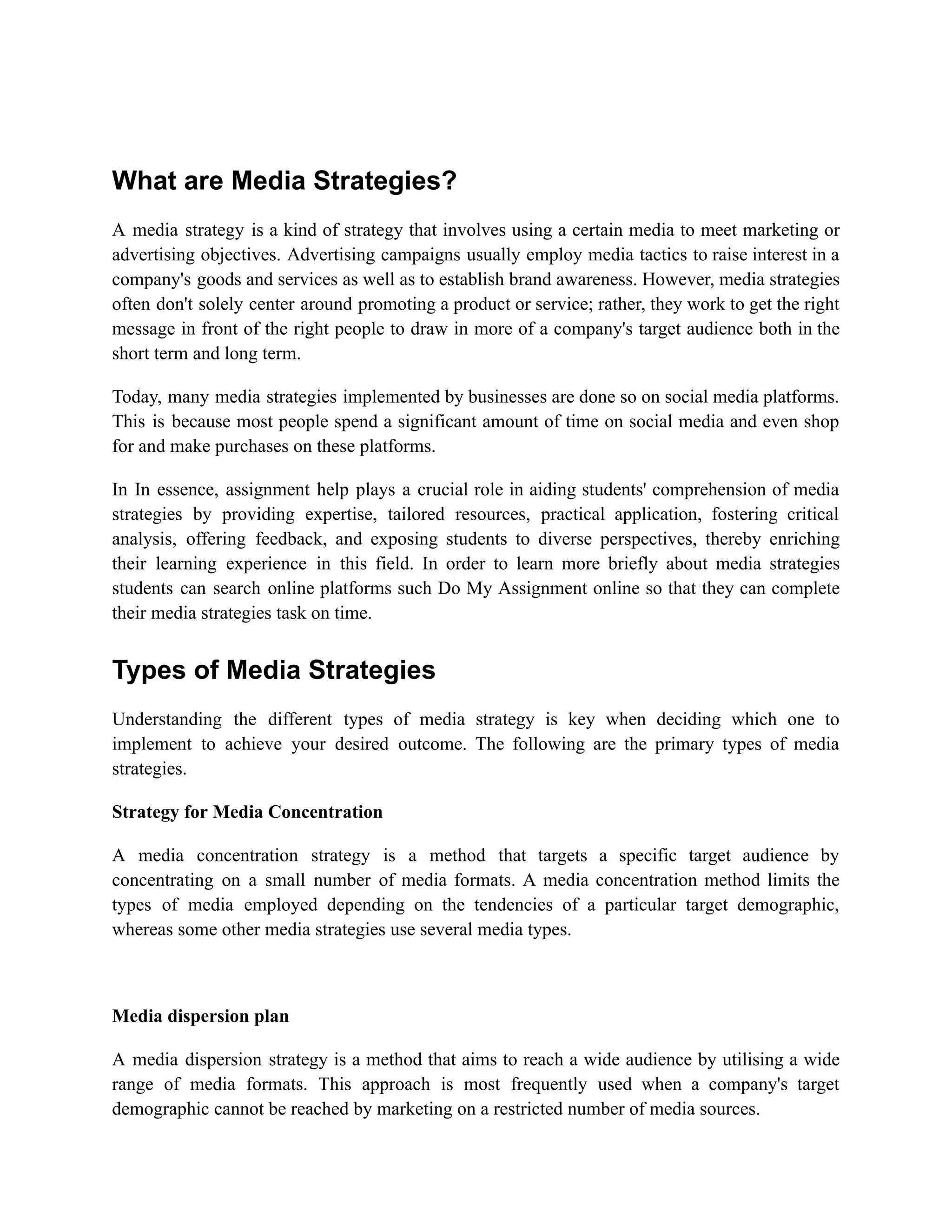An Overview About Media Strategies and Its Types .pdf