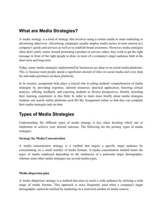 An Overview About Media Strategies and Its Types .pdf