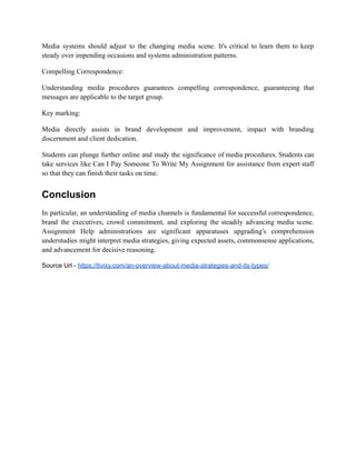 An Overview About Media Strategies and Its Types .pdf