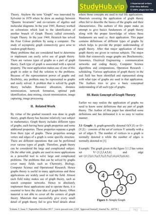 An Overview Applications Of Graph Theory In Real Field | PDF
