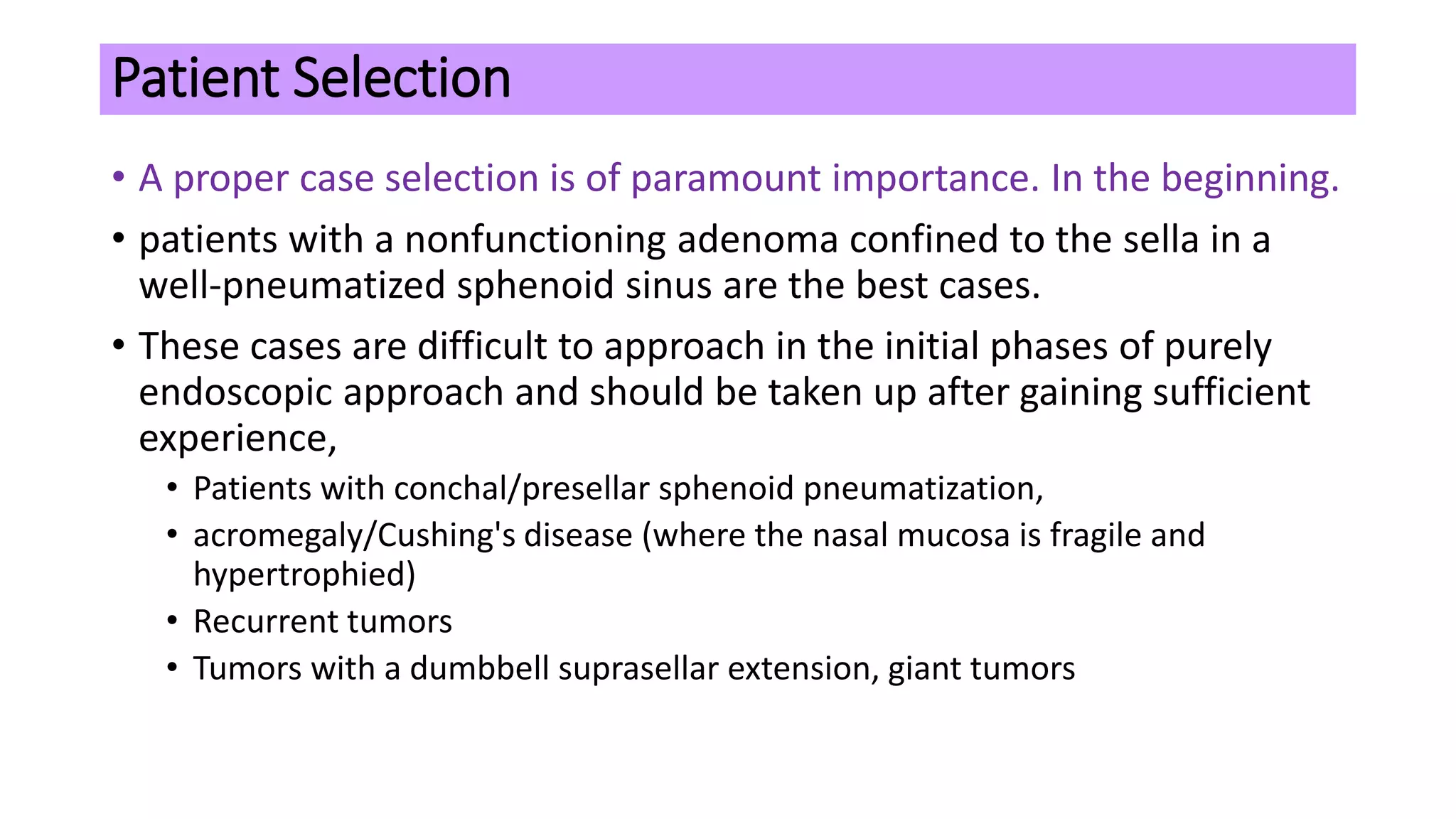 An Overview of Endoscopic endonasal Trans sphenoidal approach.pptx