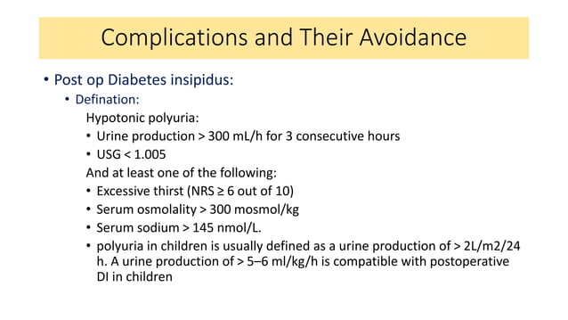 An Overview Of Endoscopic Endonasal Trans Sphenoidal Approach Pptx