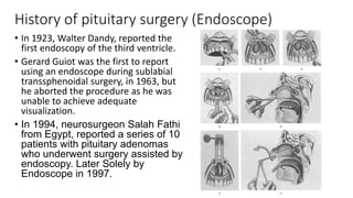 An Overview of Endoscopic endonasal Trans sphenoidal approach.pptx