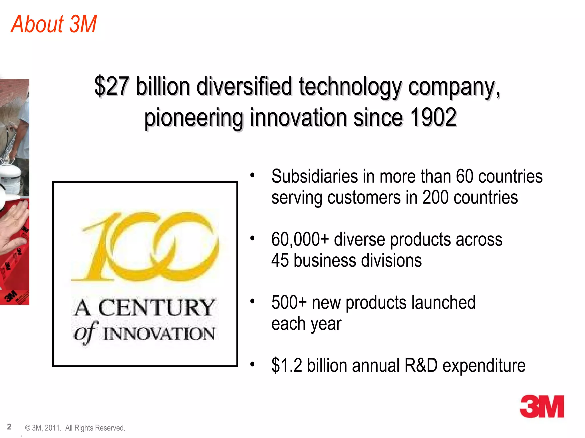 An Overview of 3M Canada: Construction Markets | PPT