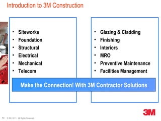 An Overview of 3M Canada: Construction Markets | PPT