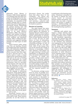 An Overview Of Adult-Learning Processes Adult-Learning Principles | PDF