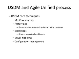 An overview of agile methodologies | PPTX