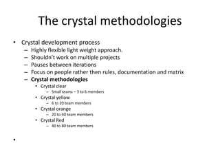 An overview of agile methodologies | PPTX