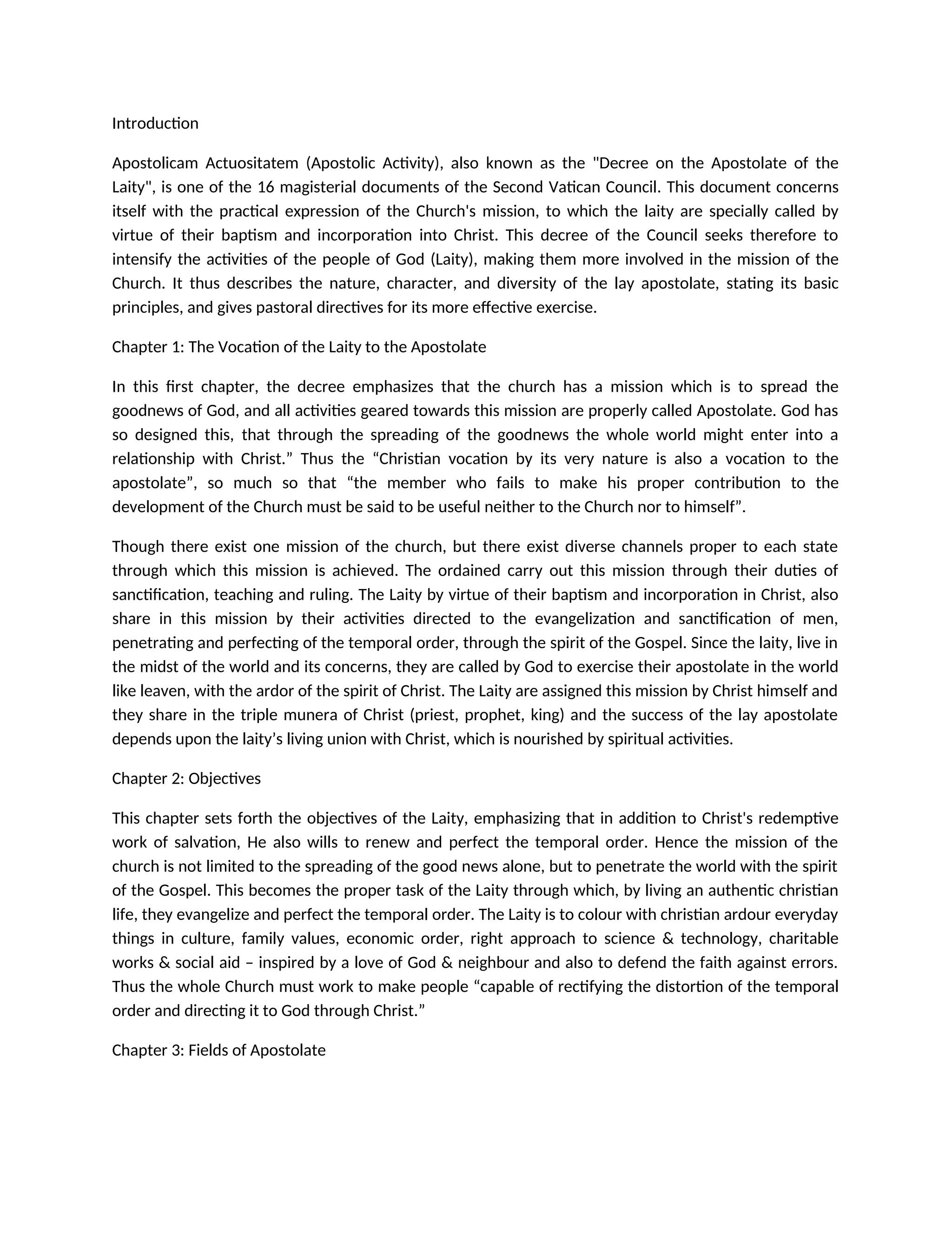 An overview of Apostolicam Actuositatem.docx