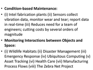 An overview of a wireless sensor network communication ppt | PPTX