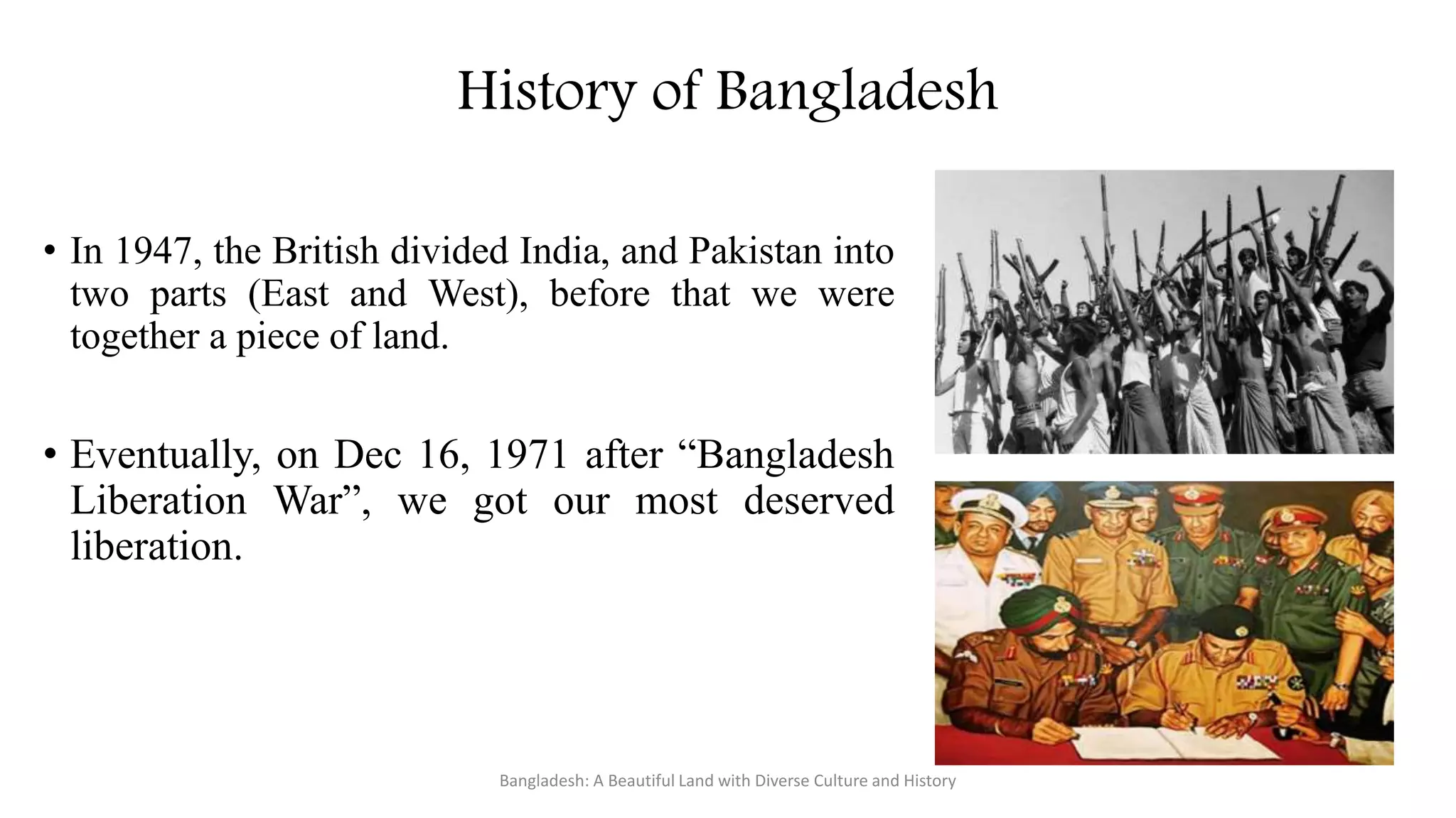 An overview of Bangladesh: A Beautiful Land with Diverse Culture and ...