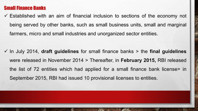 An overview of banking system | PPT