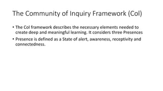 An overview of blended learning principles prpf. mary | PPT