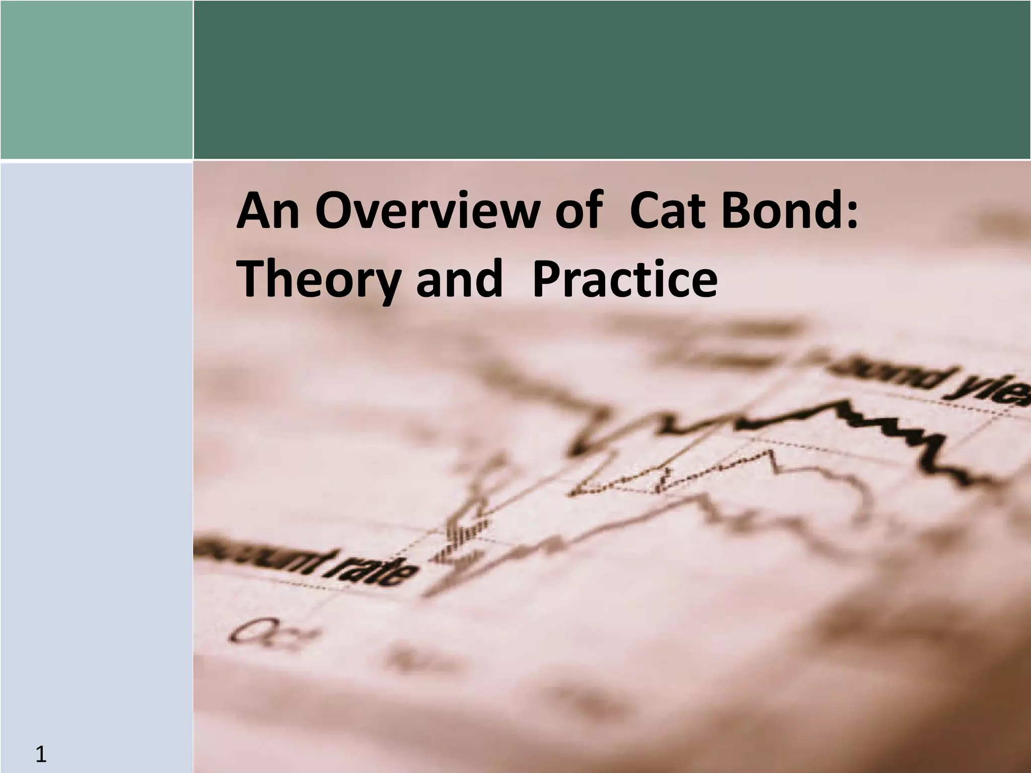 An overview of cat bond | PDF