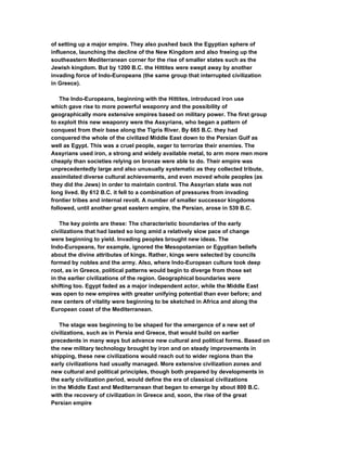 An overview of civilization | DOC