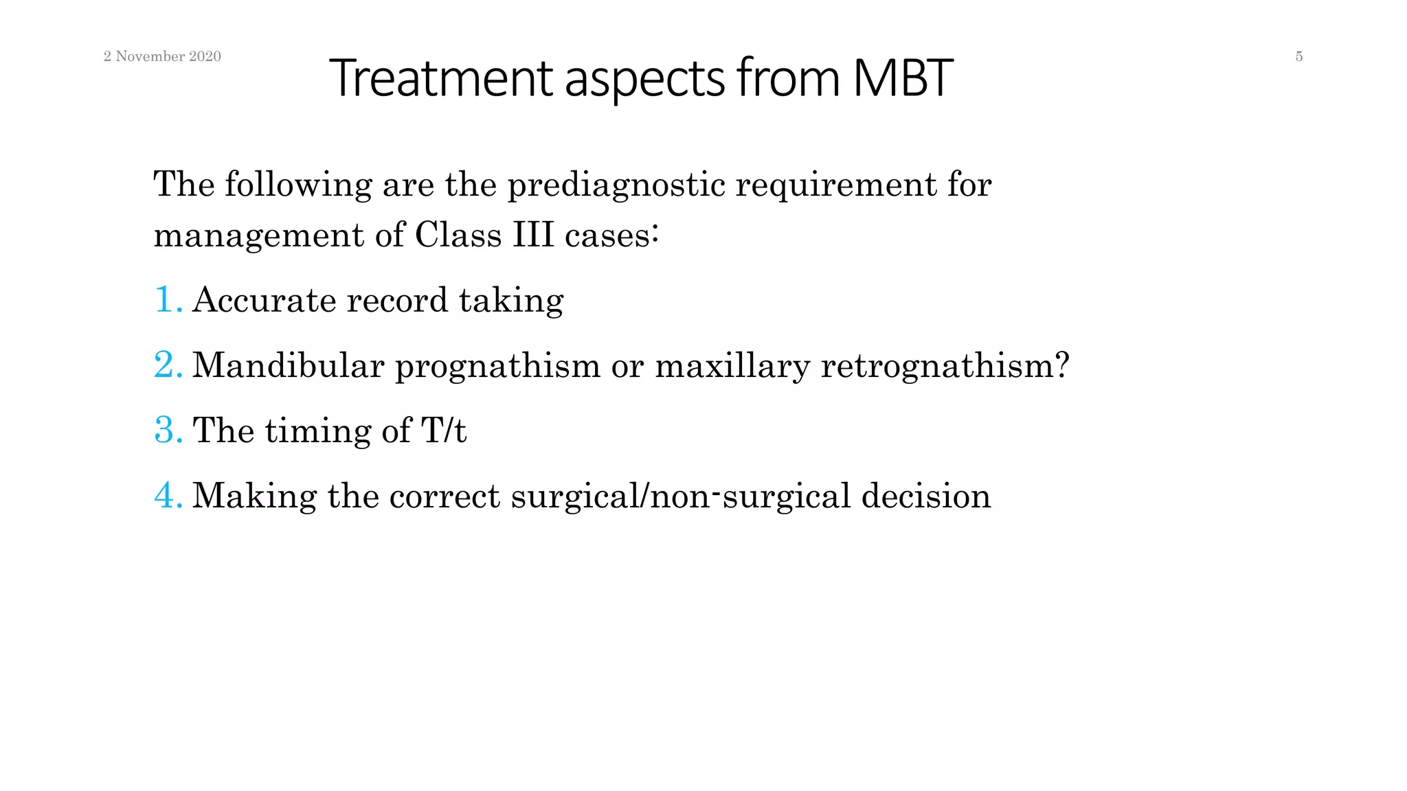 An overview of class III treatment in fixed Orthodontics by MBT system ...