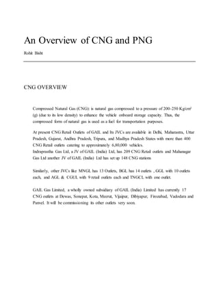 An overview of cng and png | PDF