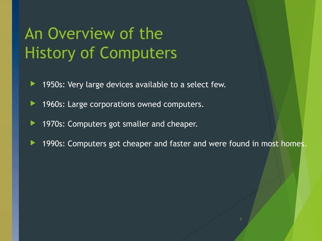 An Overview Of Computers And Programming Languages Ppt