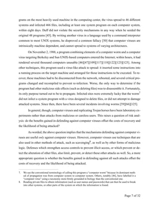 An overview of computer viruses in a research environment | PDF