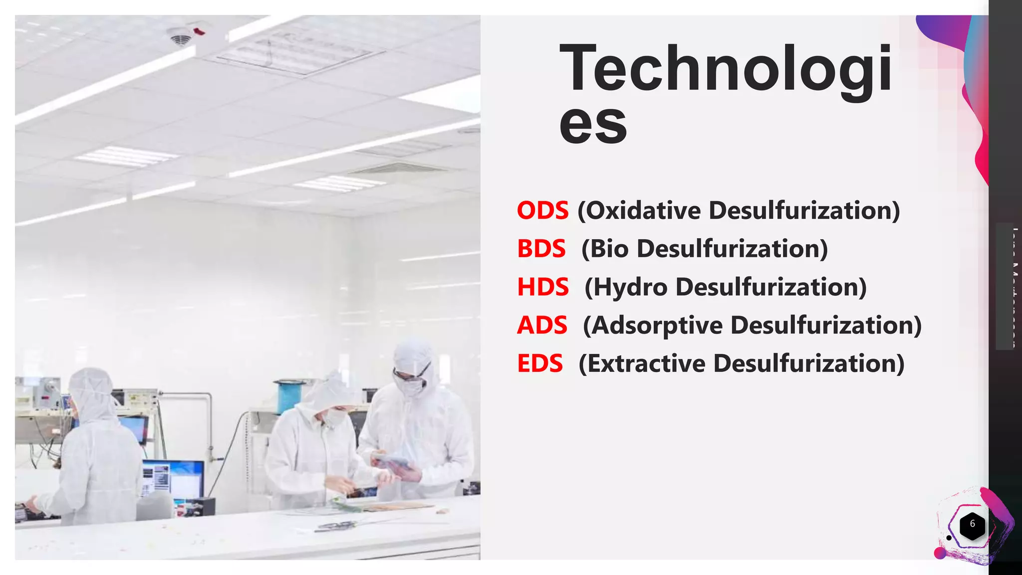 An overview of conventional and alternative production of ultra low ...