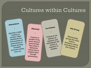 An overview of culture | PPTX