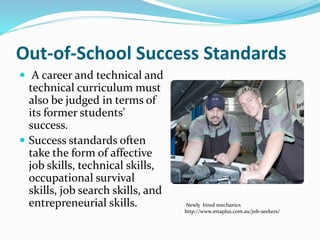 An overview of curriculum design in career and technical education | PPTX