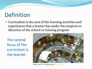 An overview of curriculum design in career and technical education | PPTX