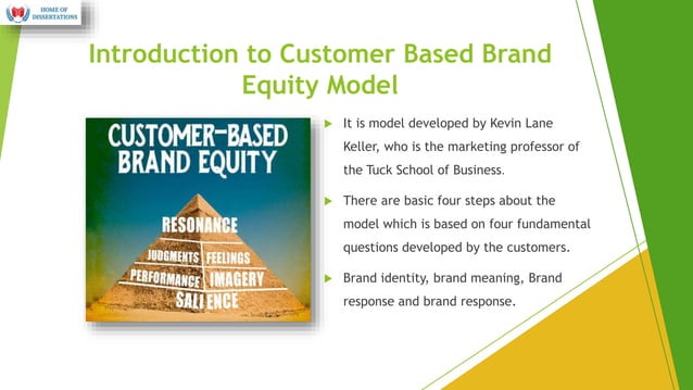 An Overview of Customer Based Brand Equity(CBBE) Model (Case Study ...