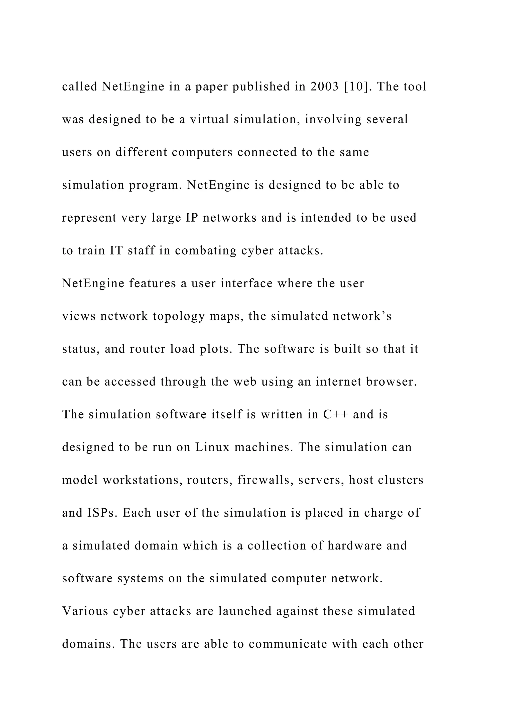 An Overview of Cyber Attack and Computer Network Operations Si.docx | Computer Networking ...