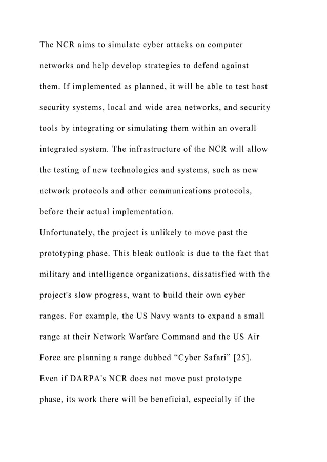 An Overview of Cyber Attack and Computer Network Operations Si.docx