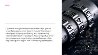 An Overview of Cyber Risk Management | PPT