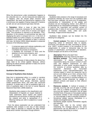 An Overview Of Data Analysis And Interpretations In Research | PDF