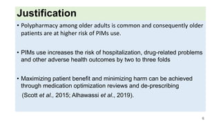 An overview of deprescribing | PDF