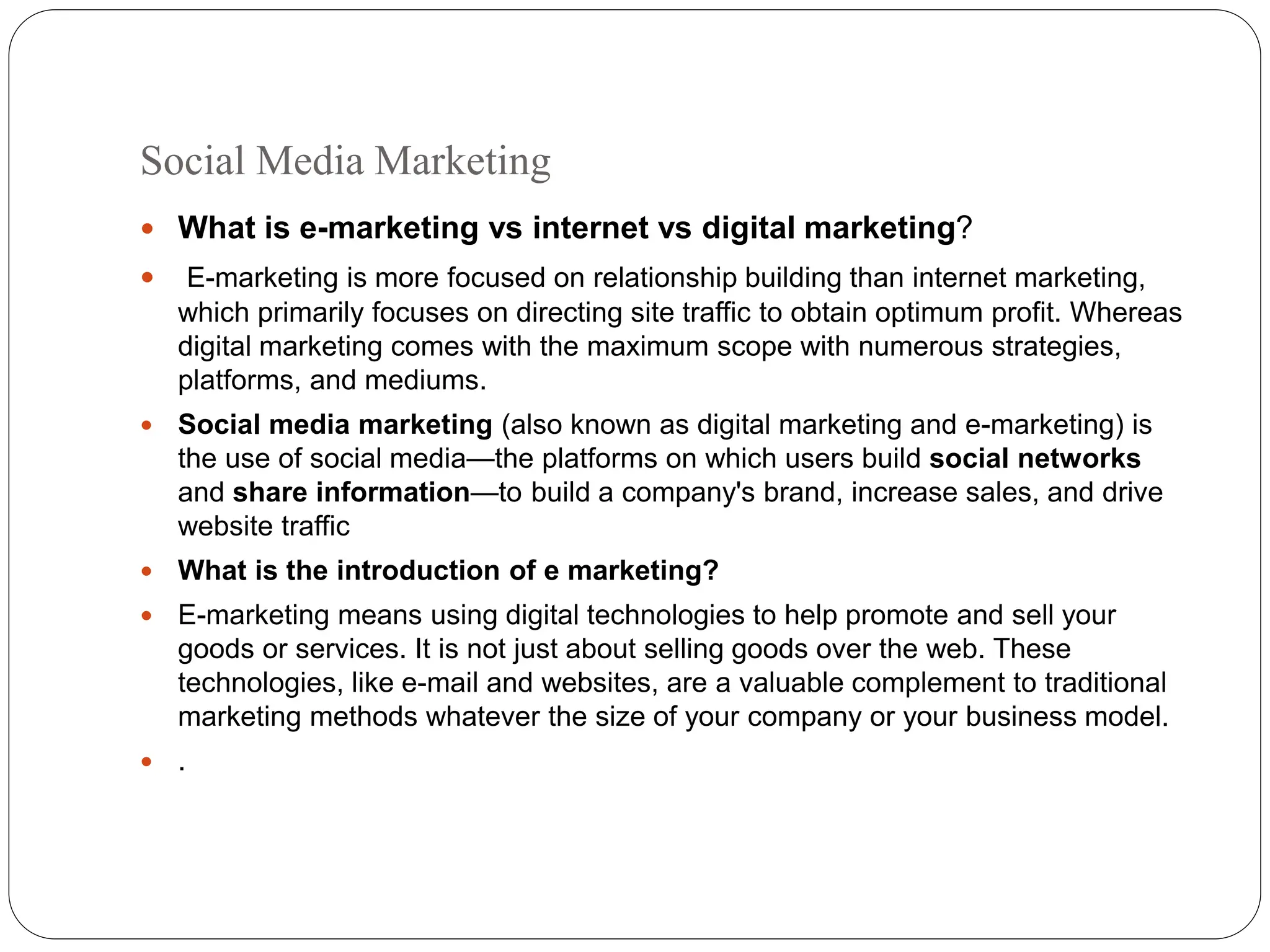 An Overview of Digital Marketing.pptx... | PPT