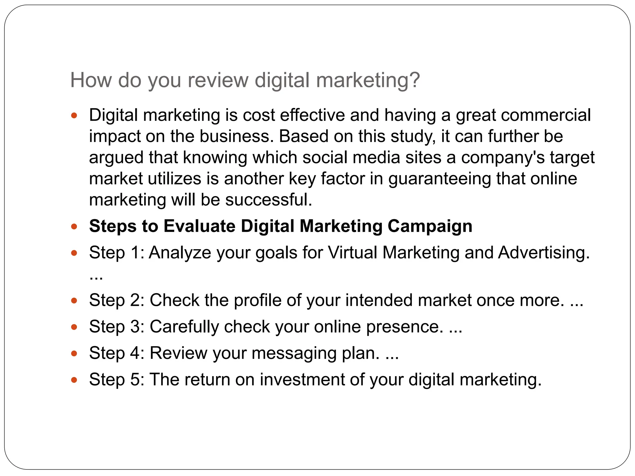 An Overview of Digital Marketing.pptx... | PPT